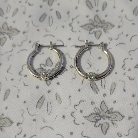 Jewelry | Y2k Gem Hoop Earrings | Poshmark